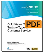 AWWA C701-19 Cold-Water Meters--Turbine Type, for Customer Service (PDF)