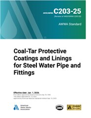 AWWA C203-25 Coal-Tar Protective Coatings and Linings for Steel Water ...